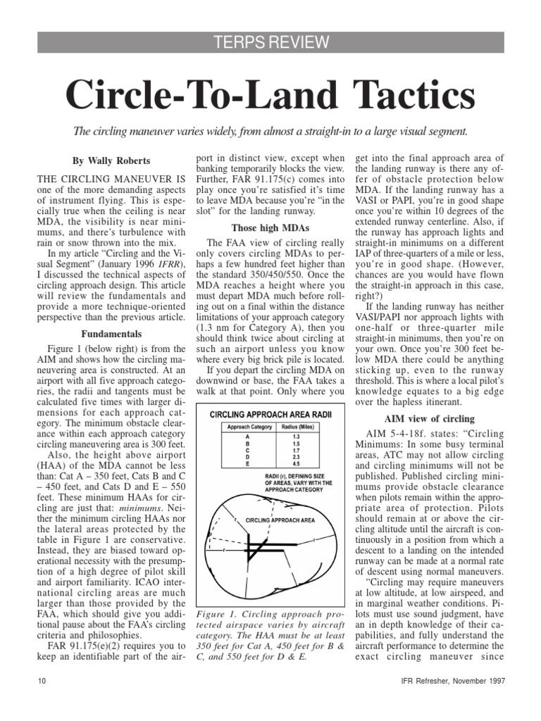 TERPS | PDF | Airport | Aviation