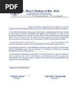 Data Privacy Letter and Consent Form | PDF | Information Technology