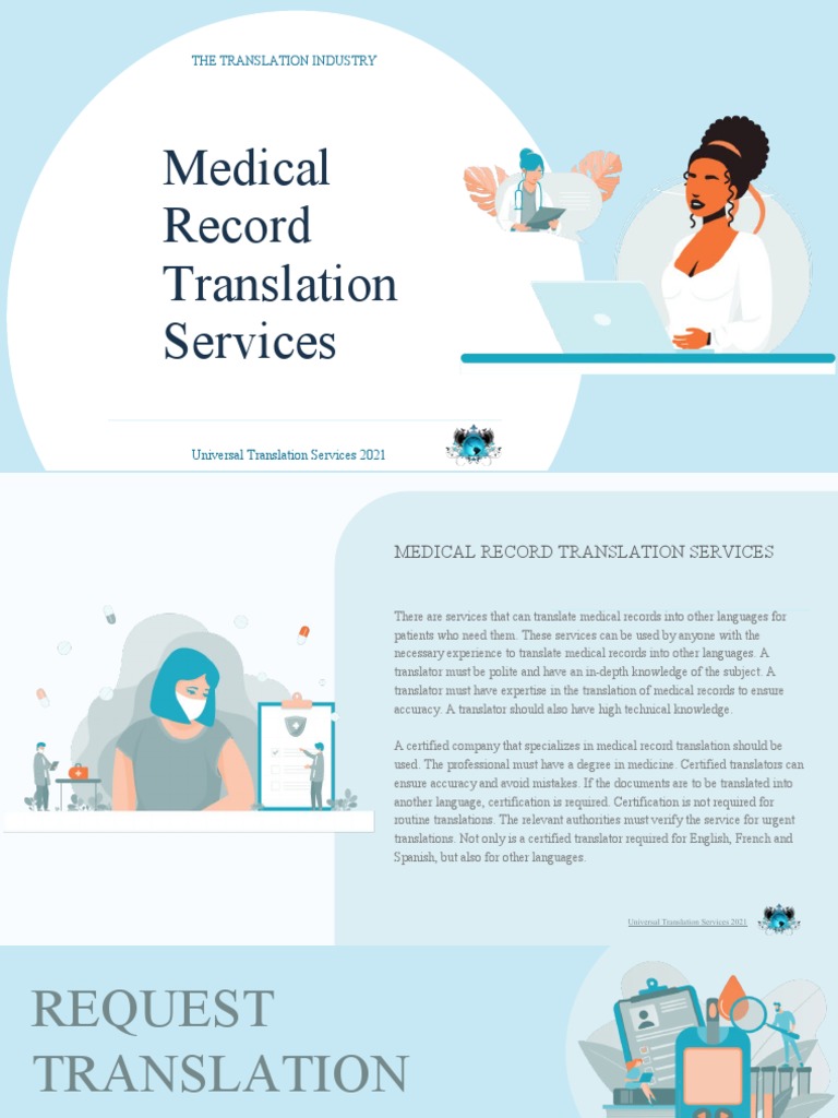 Medical Record Translation Services | PDF | Medical Record | Health Care