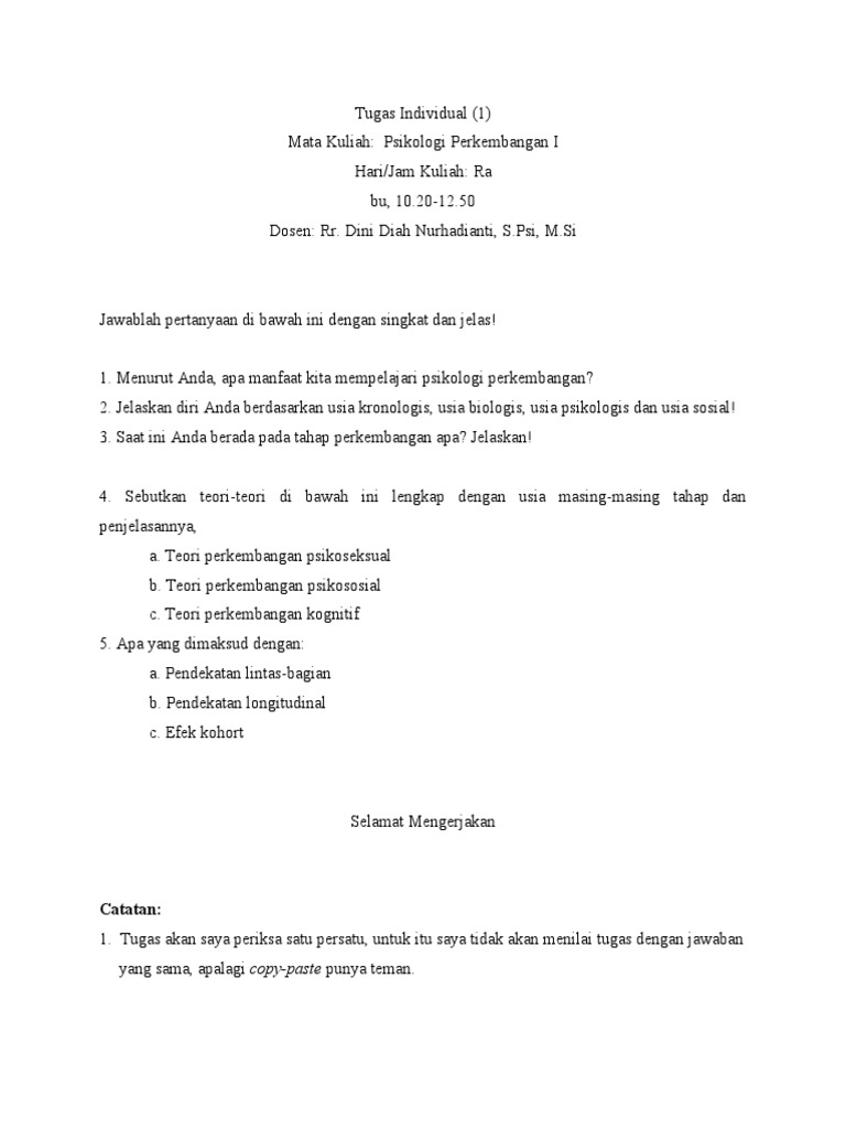 02tugas Individual | PDF | Pengembangan Diri