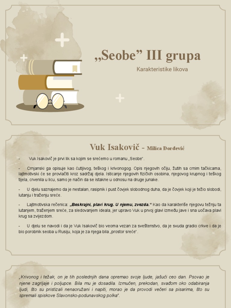 ,,seobe" Prezentacija | PDF