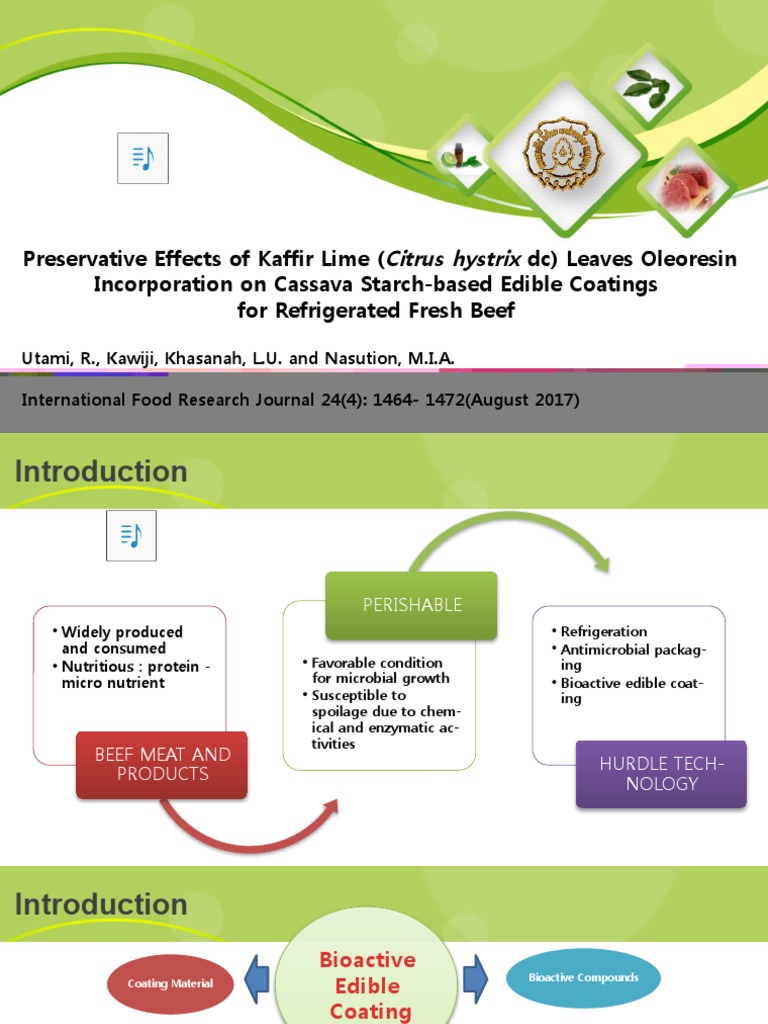 Contoh PPT (Artikel Jurnal) | PDF | Cell Membrane | Antioxidant