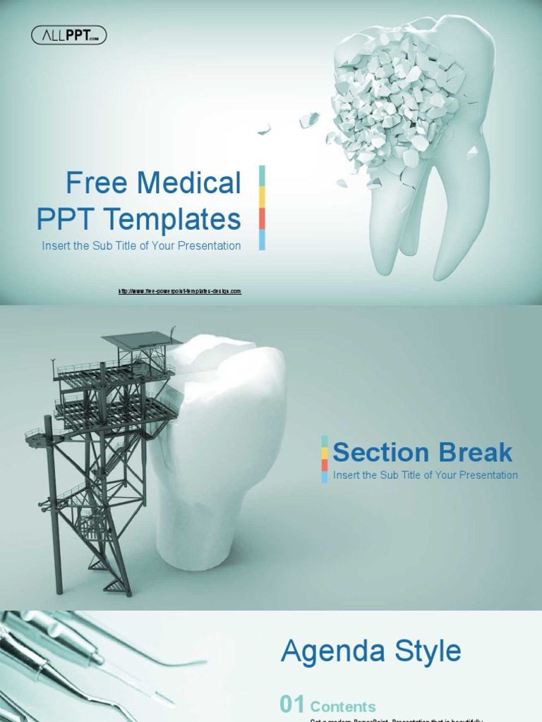 Dental Clinic Powerpoint Templates Pdf