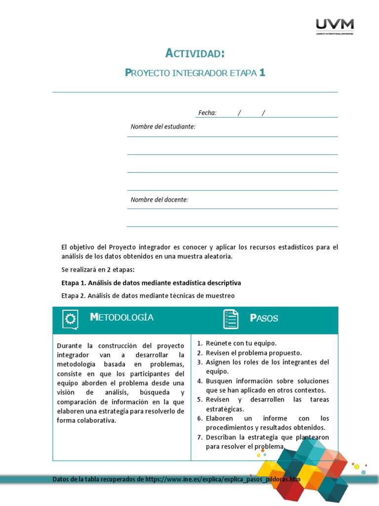 U1 Pie1 | PDF | Metodología de encuesta | Estadísticas