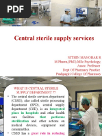 Central Sterile Supply Department (CSSD) PPT | PDF | Sterilization ...