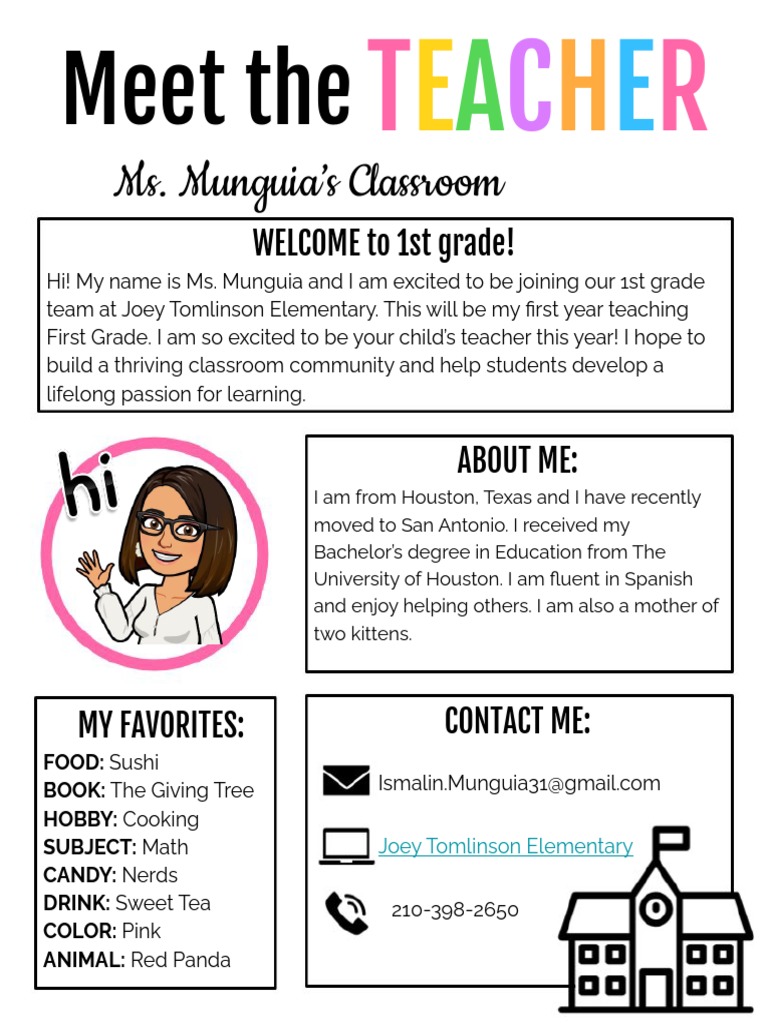 Back To School - Family Parent Letters | PDF