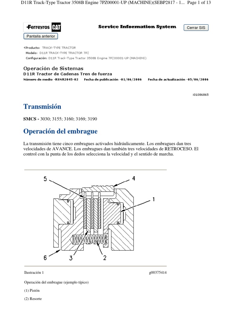 Sisweb Sisweb Techdoc Techdoc Print Page | PDF | Engranaje ...