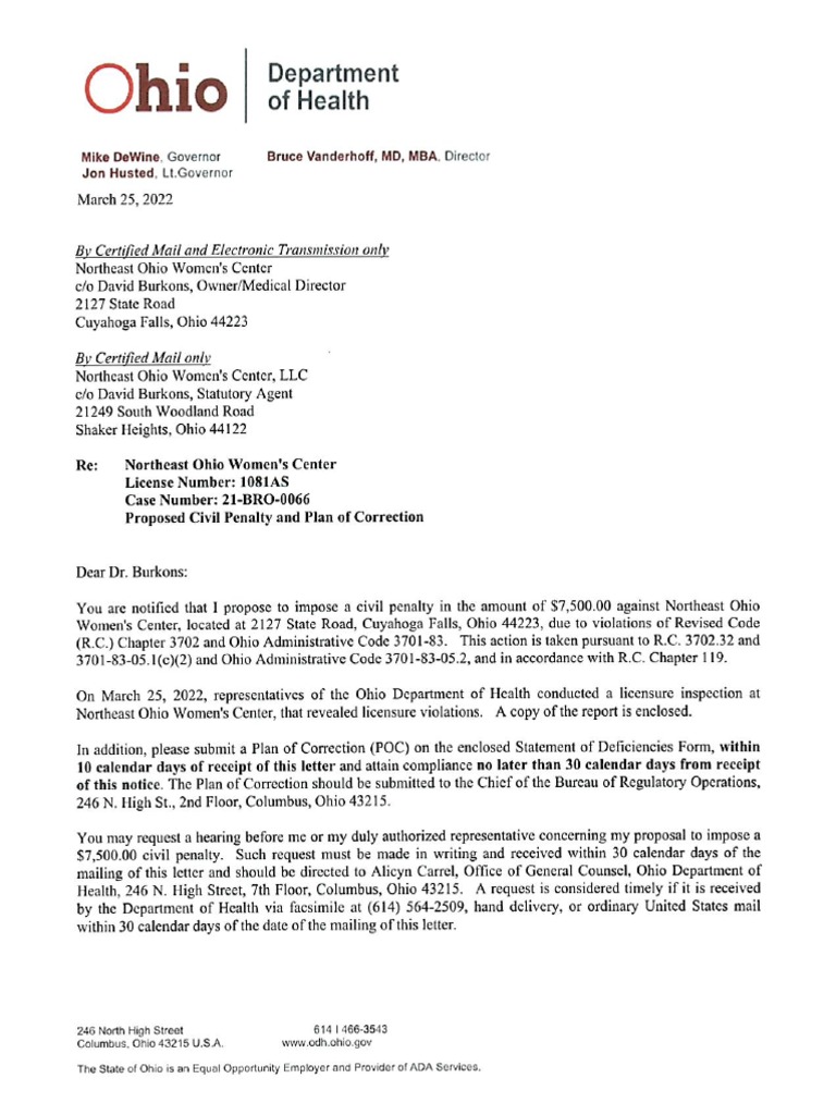 ODH Investigative Report | PDF