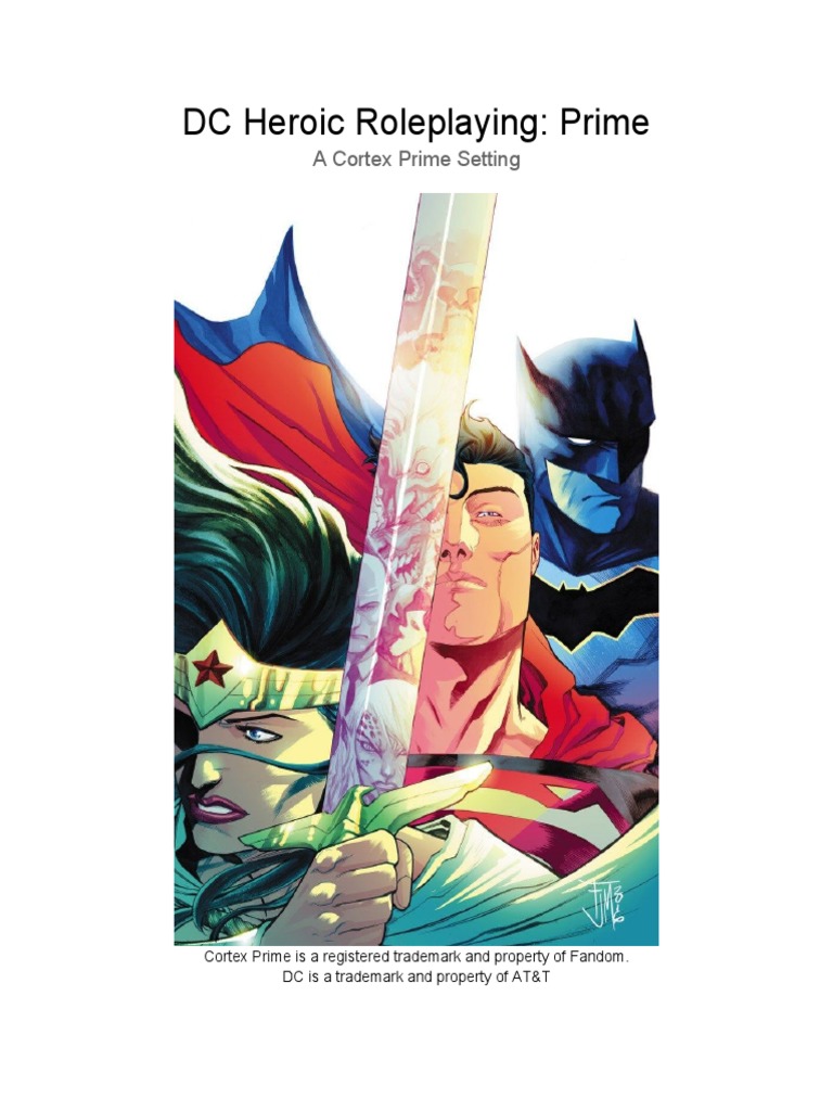 Cortex Prime - DC Heroic Roleplaying | PDF | Superman