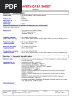 Safety Data Sheet: Section 1. Identification | PDF | Toxicity | Safety
