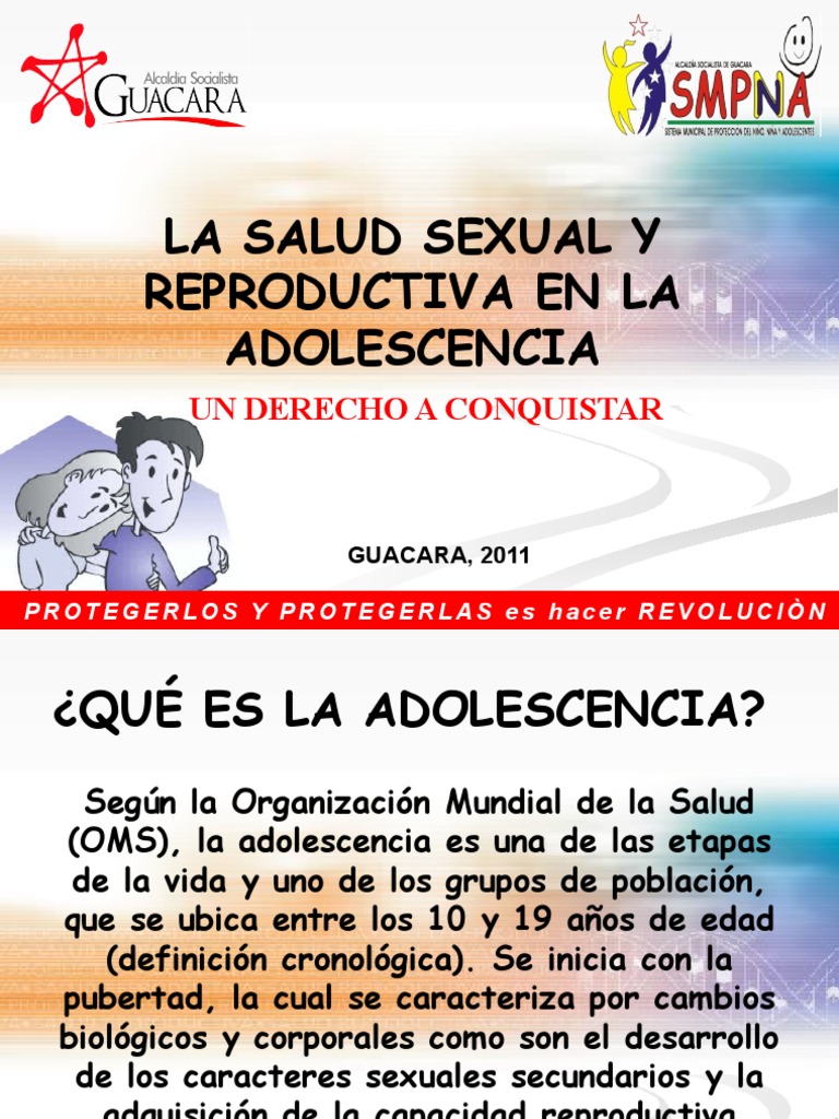 Taller De La Salud Sexual Y Reproductiva En La Adolescencia Pdf
