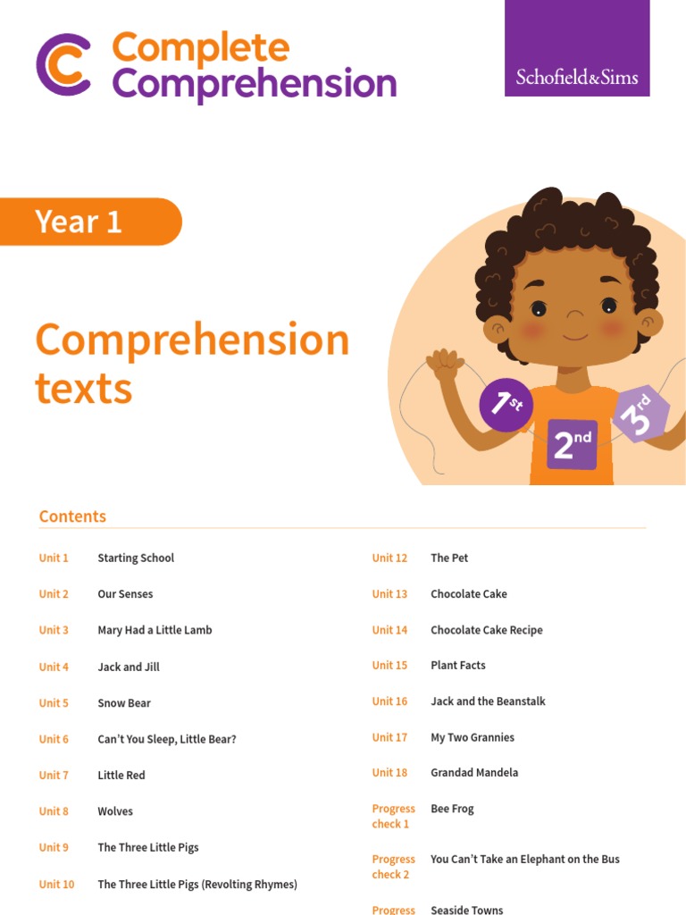 Comprehension Texts Year 1 | PDF | Pack (Canine) | Foods
