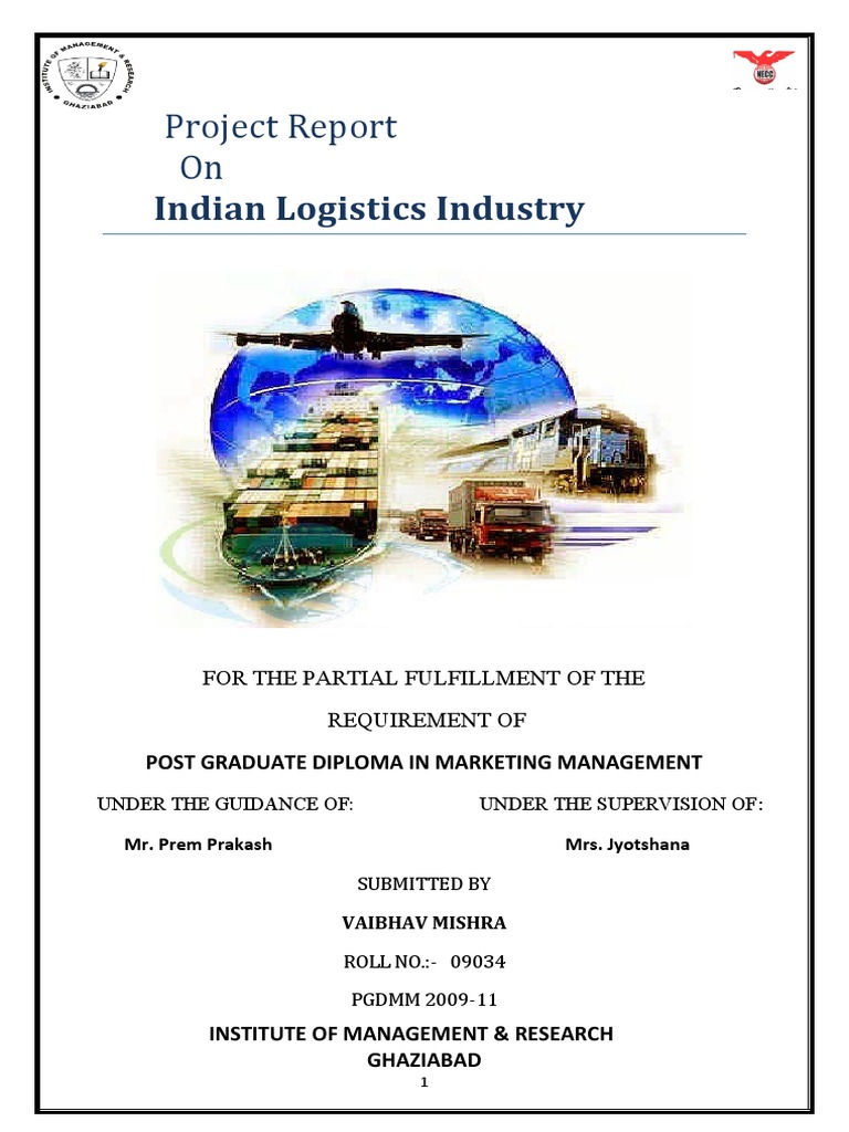 Indian Logistics Industry Overview | PDF | Supply Chain Management ...