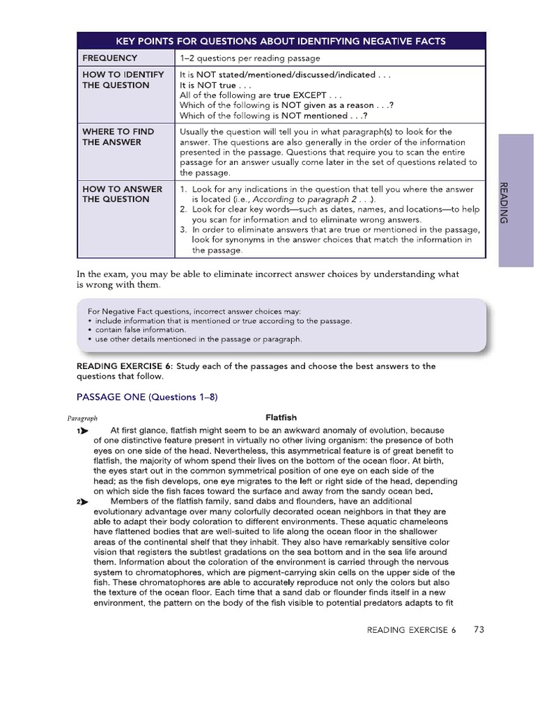 Reading - Negative Facts | PDF