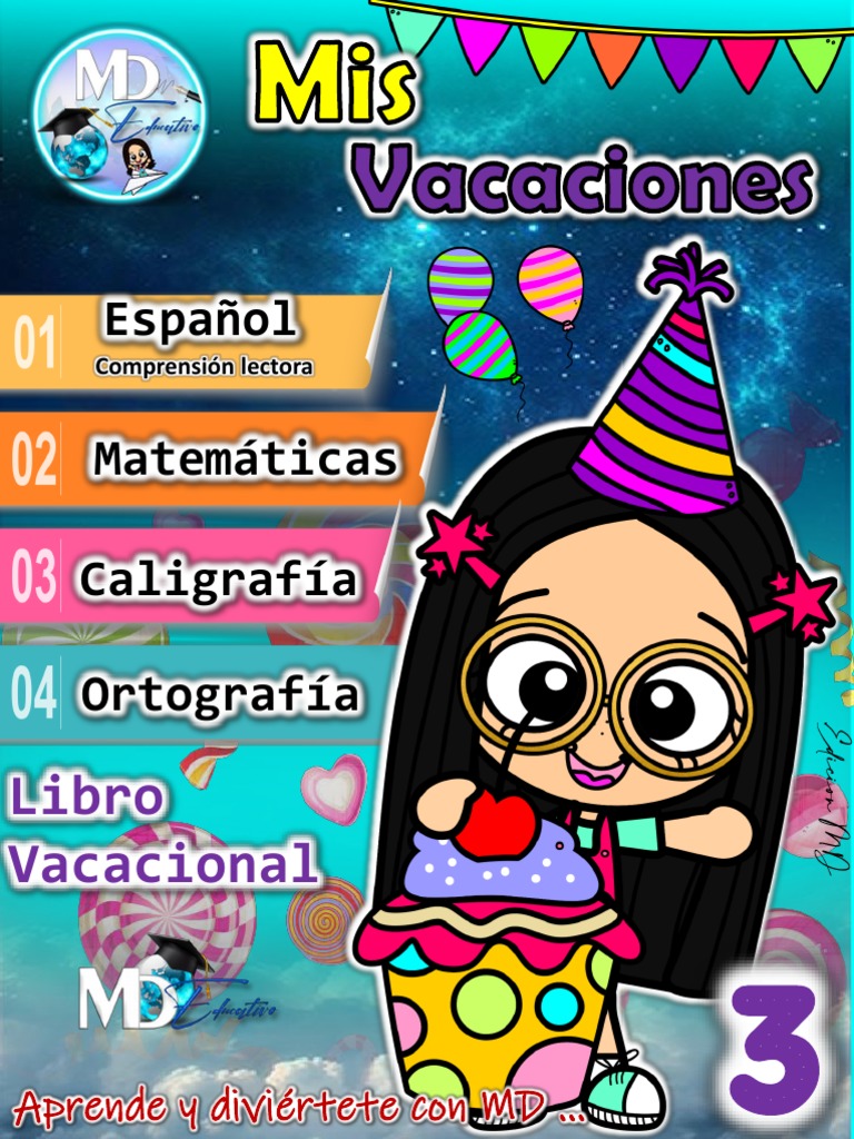 ?3°mis Vacaciones-Md Educativo | PDF | Dinosaurios | Osos