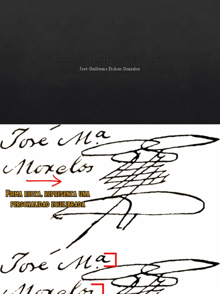 Analisis Firma de Morelos | PDF