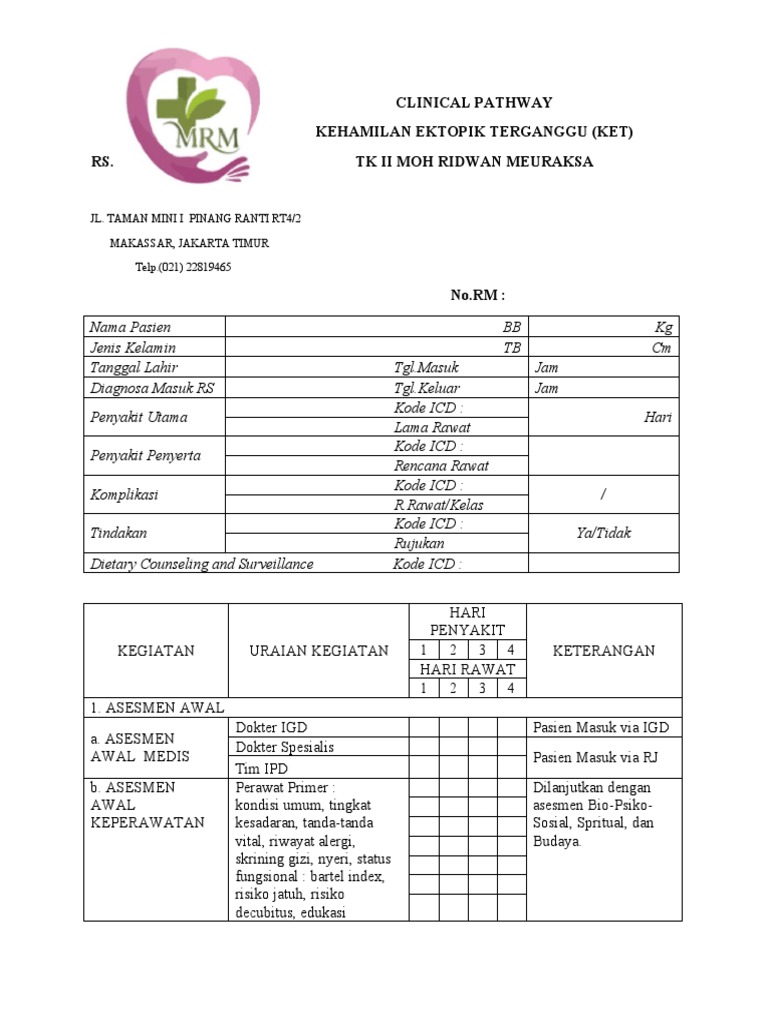 Clinical Pathway Ket | PDF
