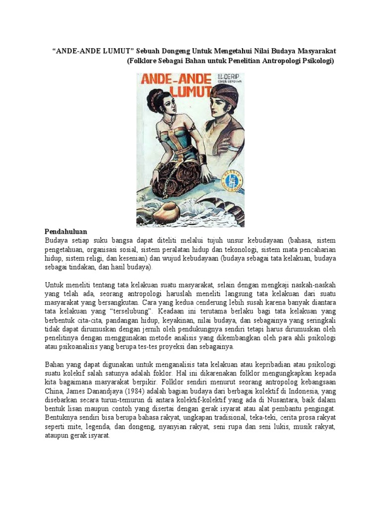 aNDe-aNDe LuMuT | PDF