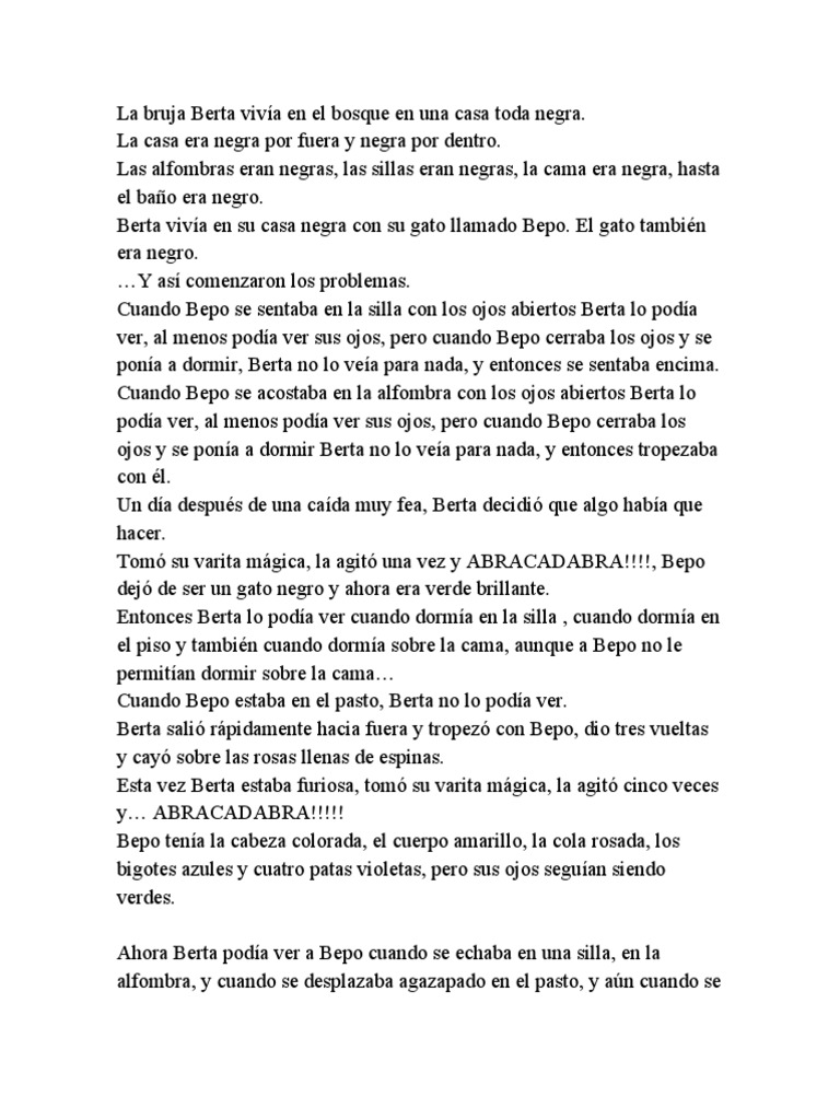 La Bruja Berta | PDF