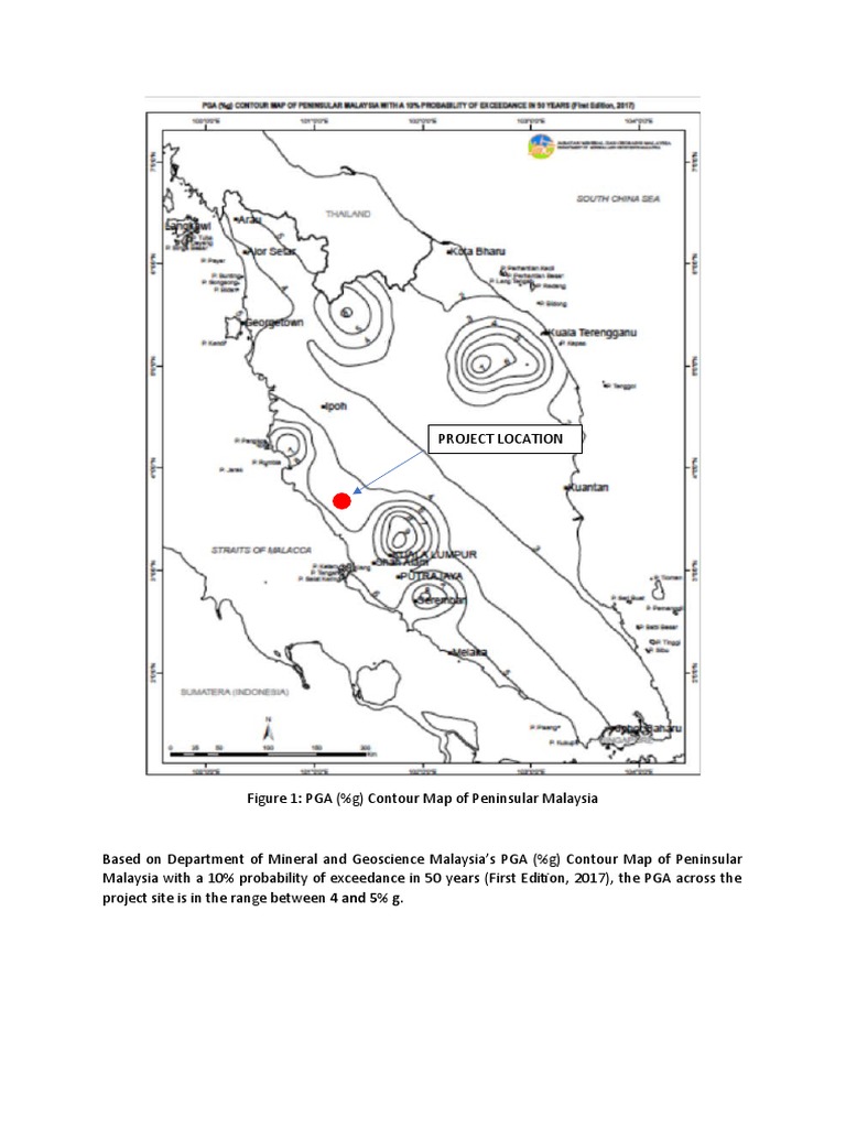 PGA Contour Map | PDF