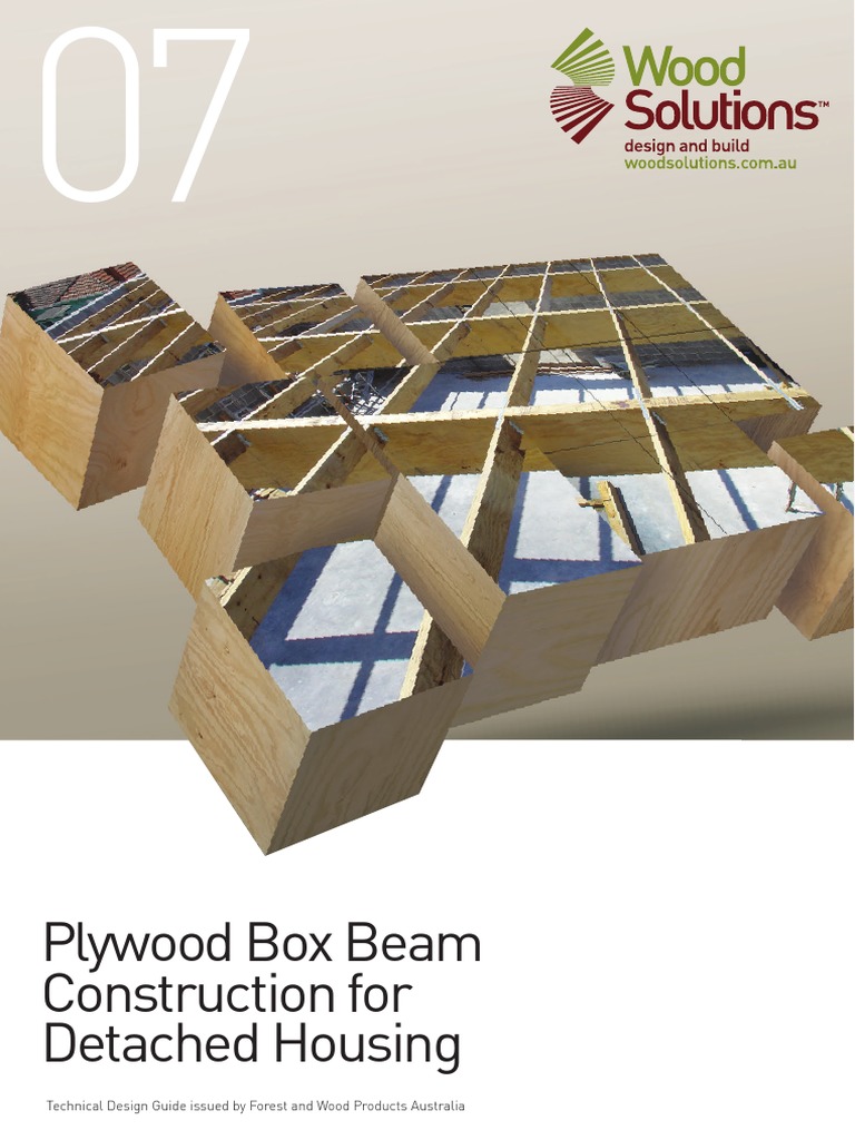 Design Guide 07 Plywood Box Beams | PDF | Beam (Structure) | Framing ...