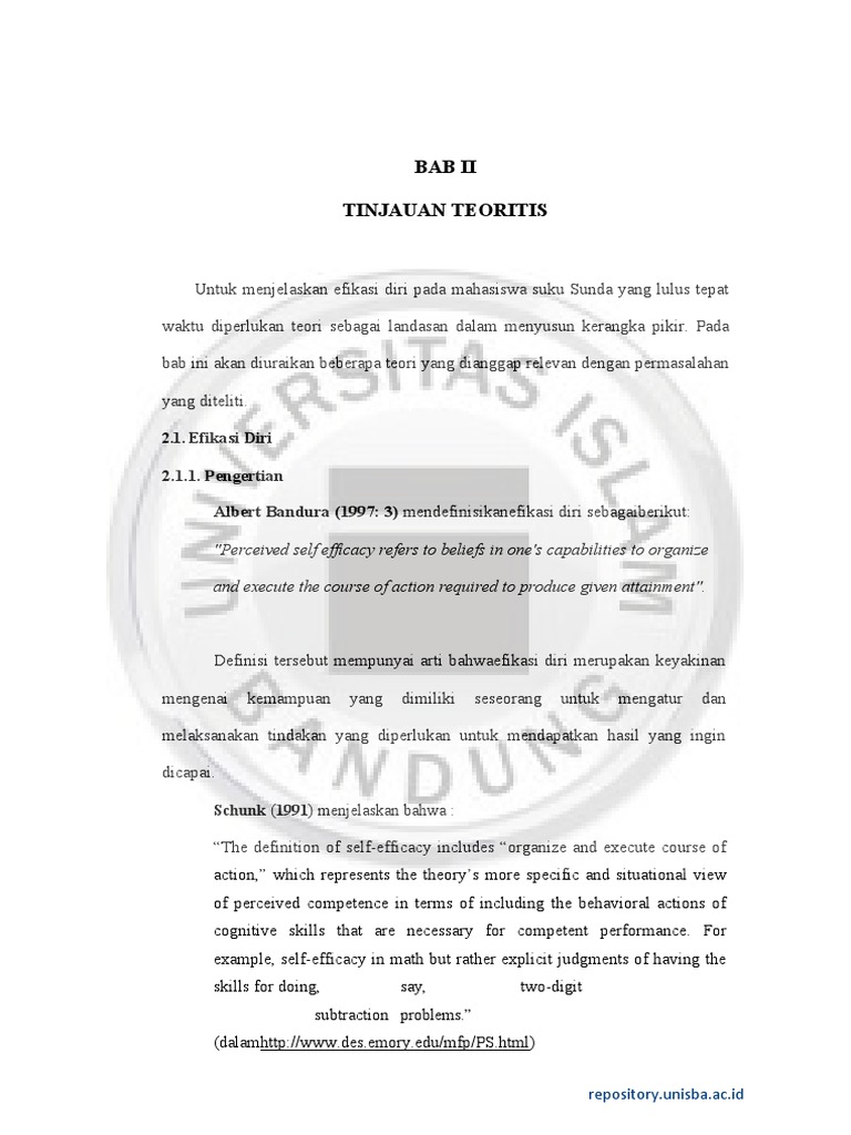 Bab II Tinjauan Teoritis | PDF