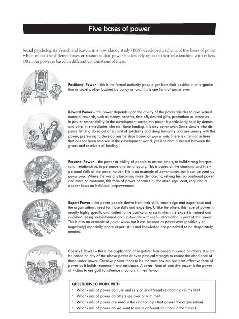 5 Bases of Power | PDF | Expert | Action (Philosophy)