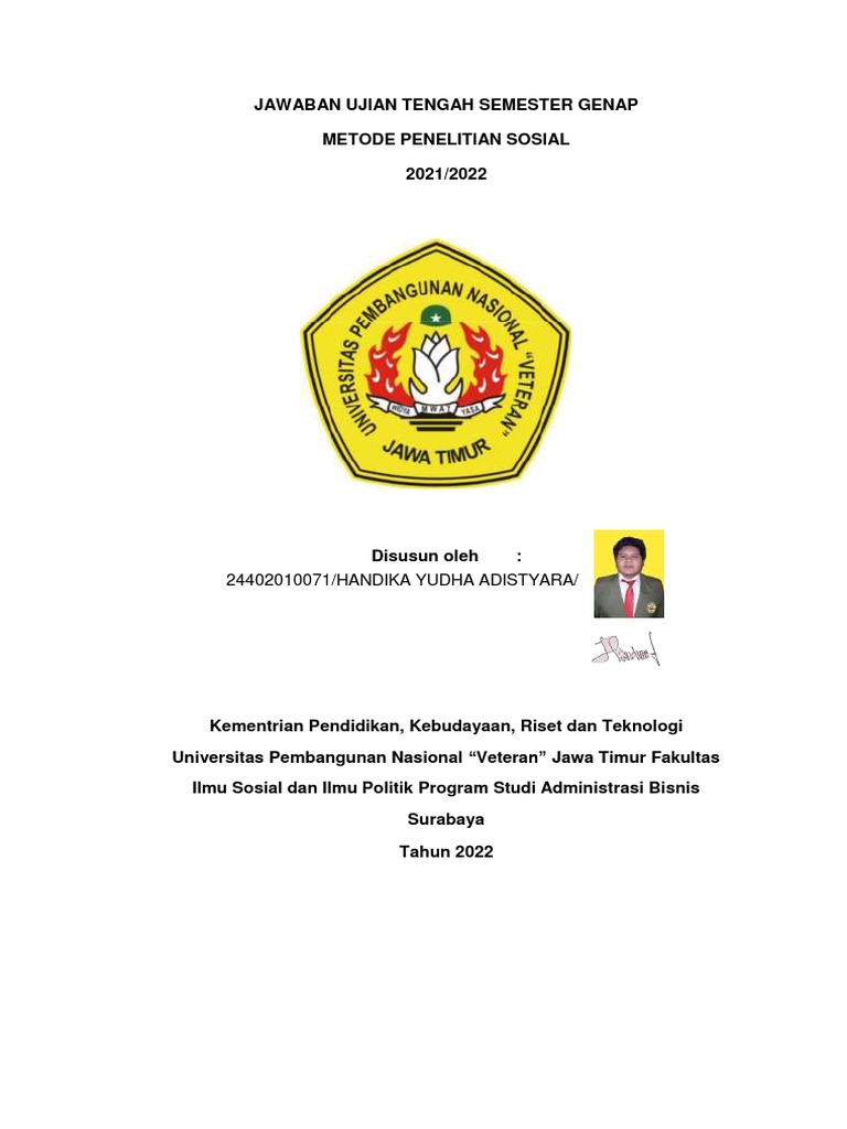 Uts Mps 2022 | PDF