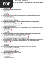 Rekap Soal MOOC | PDF