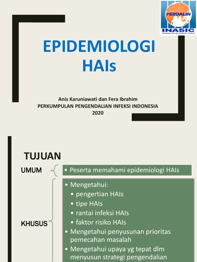 Epidemiologi dan Pengendalian HAIs | PDF | Kesehatan Holistik