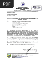 School-Based Immunization Microplan | PDF | Self-Improvement