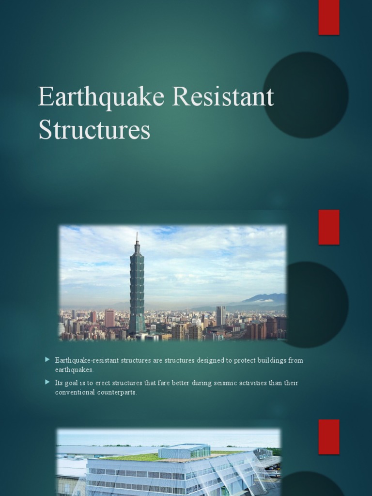 Earthquake Resistant Structures | PDF | Bearing (Mechanical ...
