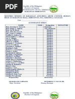 Barangay Officials Directory | PDF