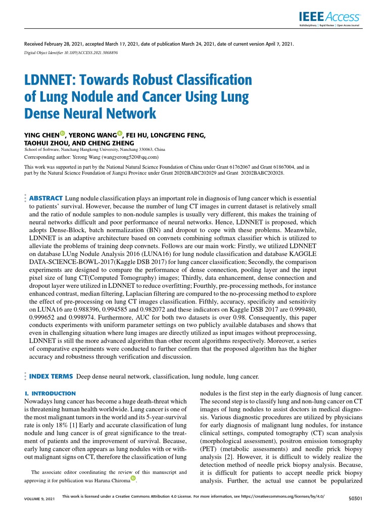 AI-Driven Lung Cancer Detection | PDF | Ct Scan | Deep Learning