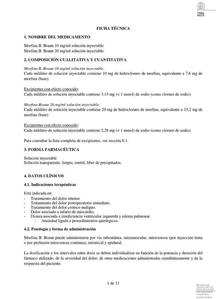 Información Detallada Sobre La Composición Indicaciones Posología Y