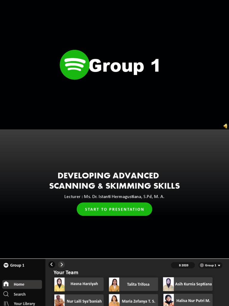 Developing Advanced Skimming and Scanning Skills | PDF | Speed Reading ...