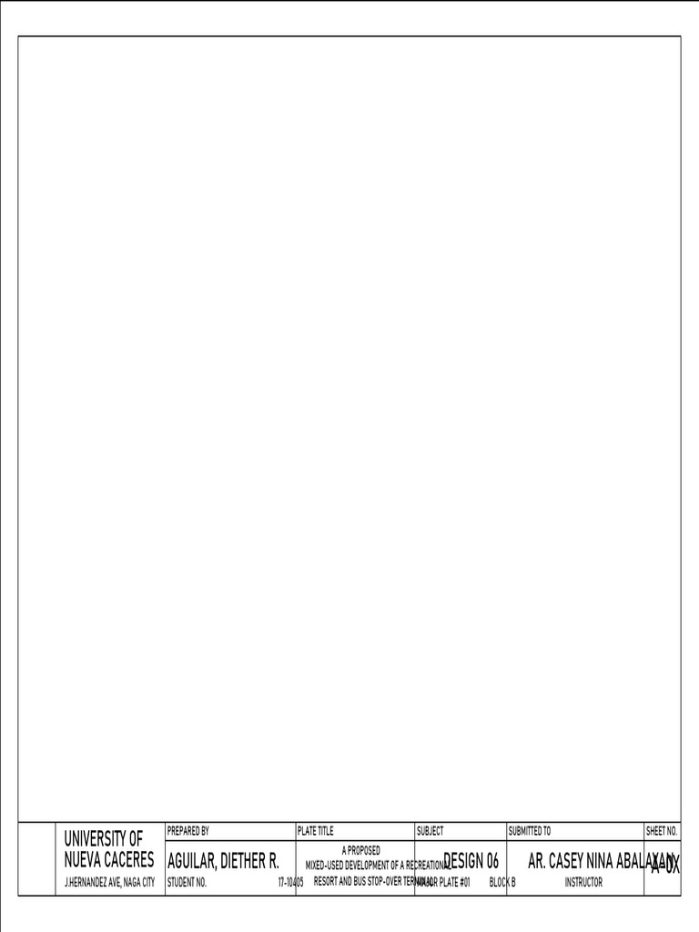 Autocad Templates Model | PDF