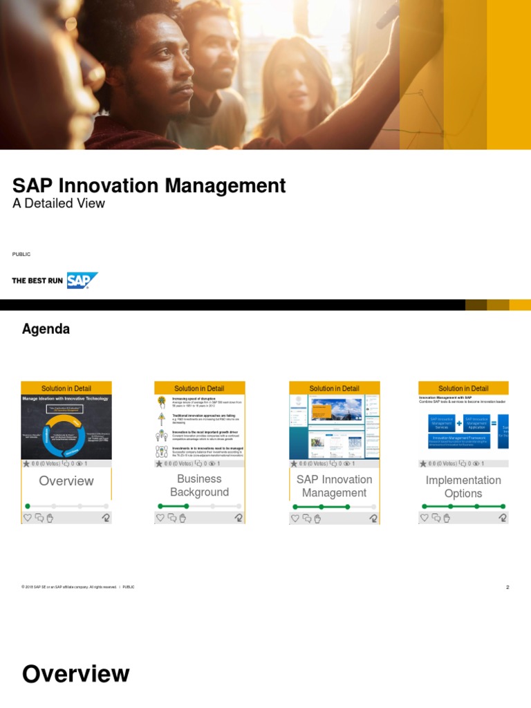 SAP Innovation Management: A Detailed View | PDF | Innovation | Evaluation