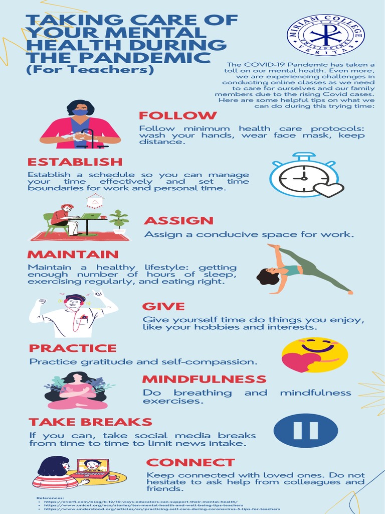 (For Teachers) Taking Care of Your Mental Health During The Pandemic ...