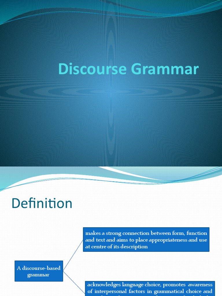 Discourse Grammar | PDF | Kanji | Language Arts & Discipline