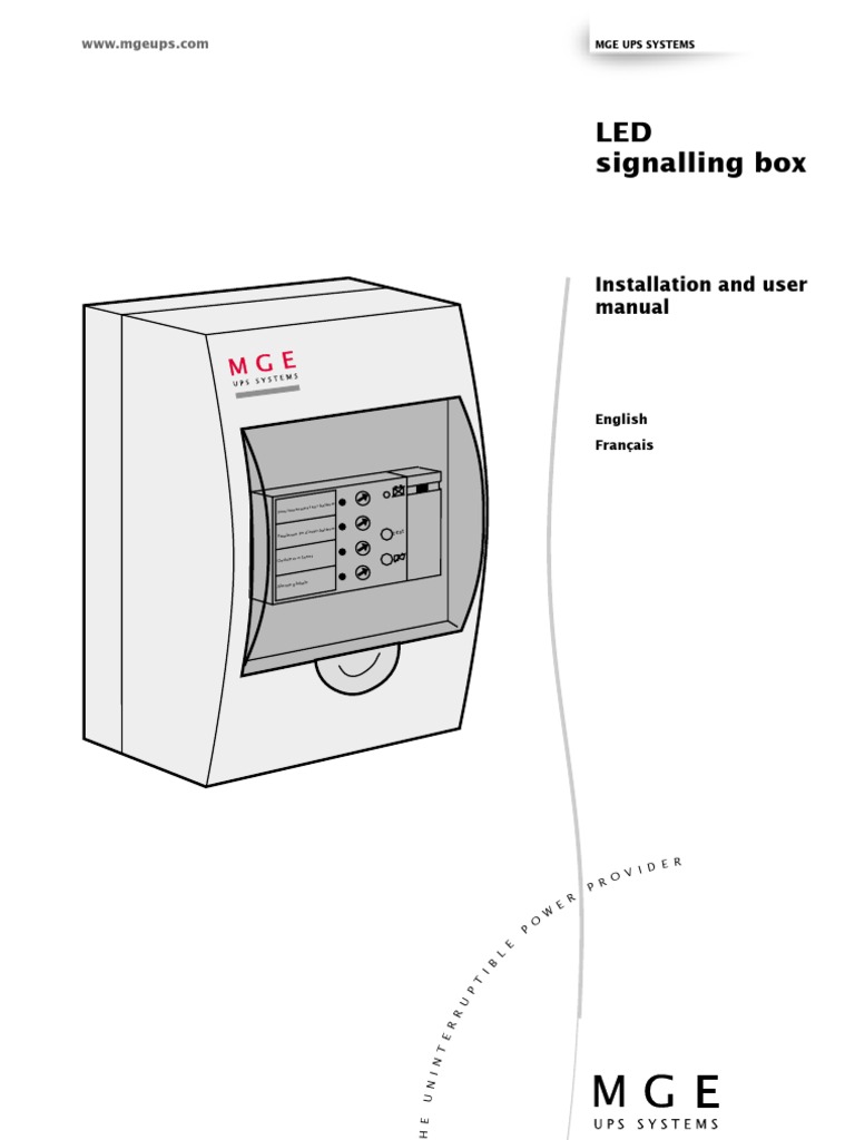 Led Signal Box | PDF | Electrical Grid | Switch