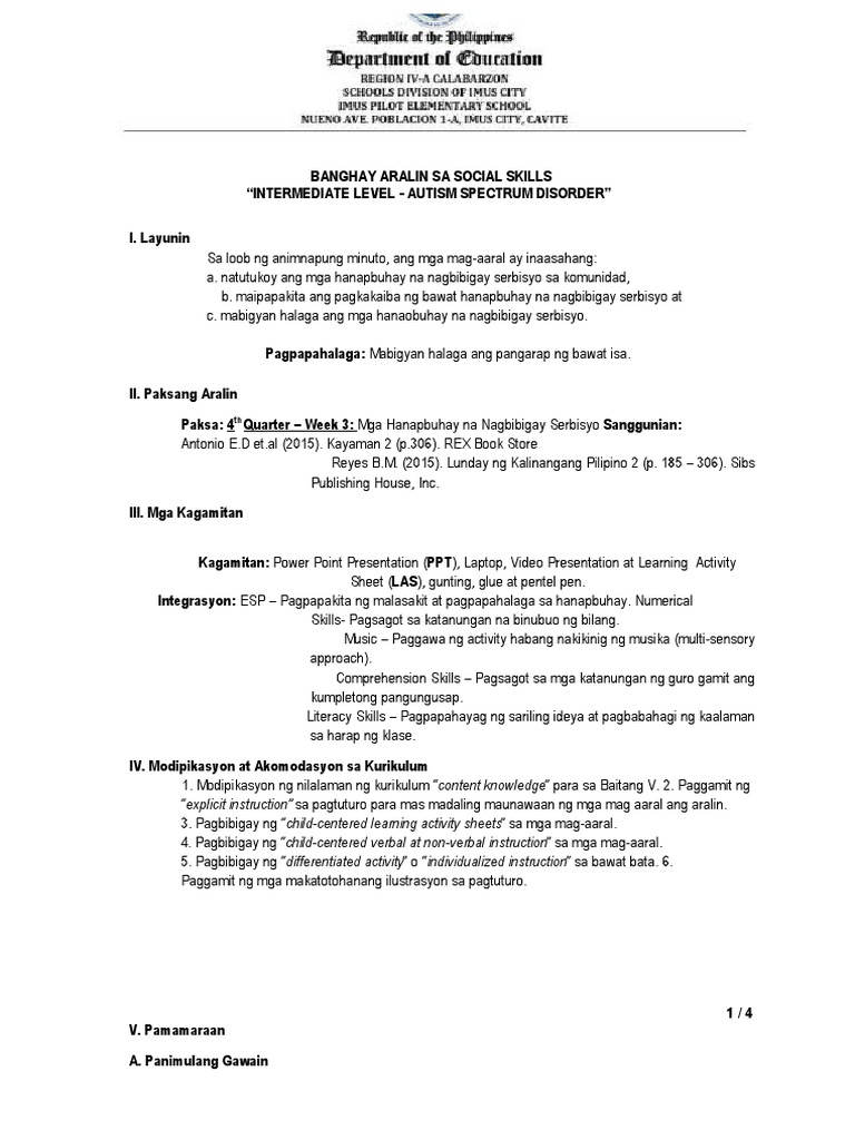 LP - Mga Hanapbuhay Sa Komunidad | PDF