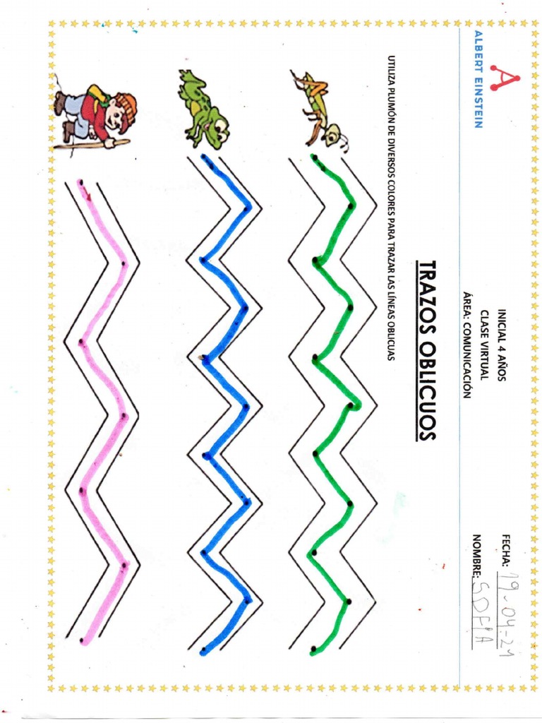 Trazos Oblicuos Ficha20210420 - 15303389 | PDF