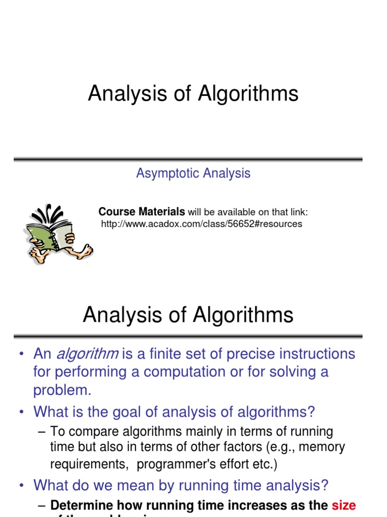 Asymptotic Analysis | PDF | Logarithm | Time Complexity