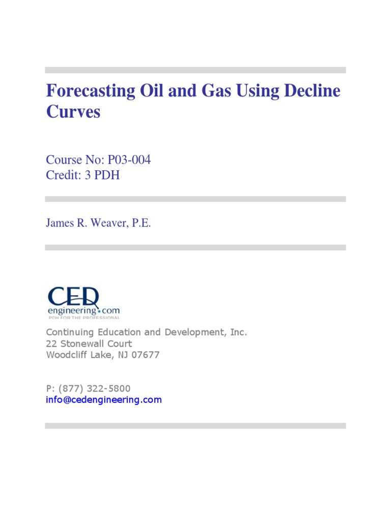 Forecasting Oil and Gas Using Decline Curves | PDF | Barrel (Unit ...