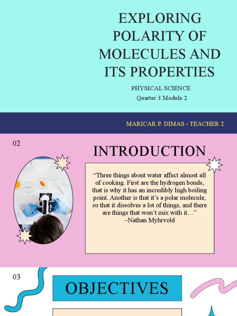 Molecular Polarity | PDF | Chemical Polarity | Covalent Bond