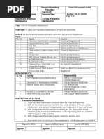 SOP For Breakdown Maintenance - 1 | PDF | Electrician | Personal ...