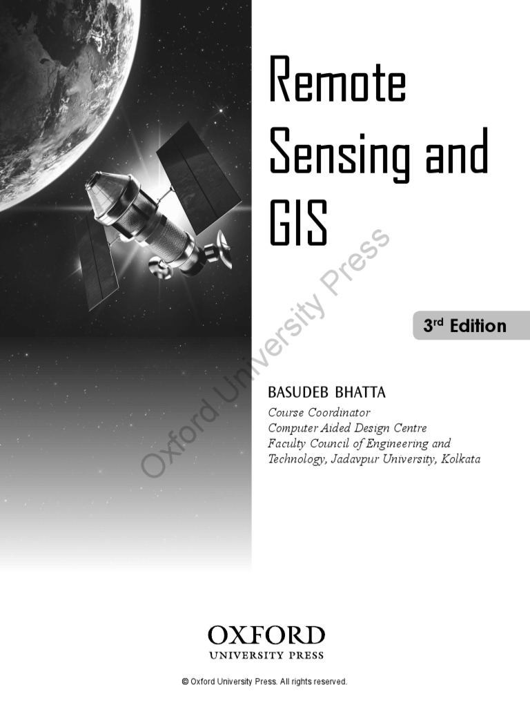 Remote Sensing and GIS: Press | PDF | Remote Sensing | Geographic ...