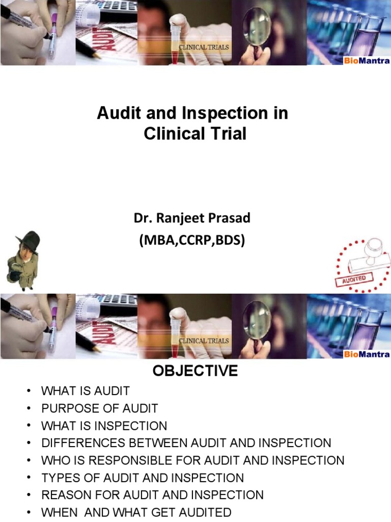 Audit and Inspection in Clinical Trial | PDF | Clinical Trial | Audit