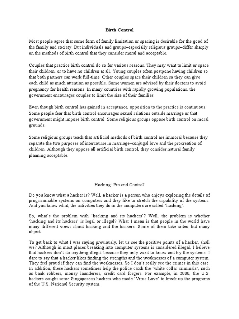 Contoh Discussion Text | PDF | Nuclear Power | Security Hacker